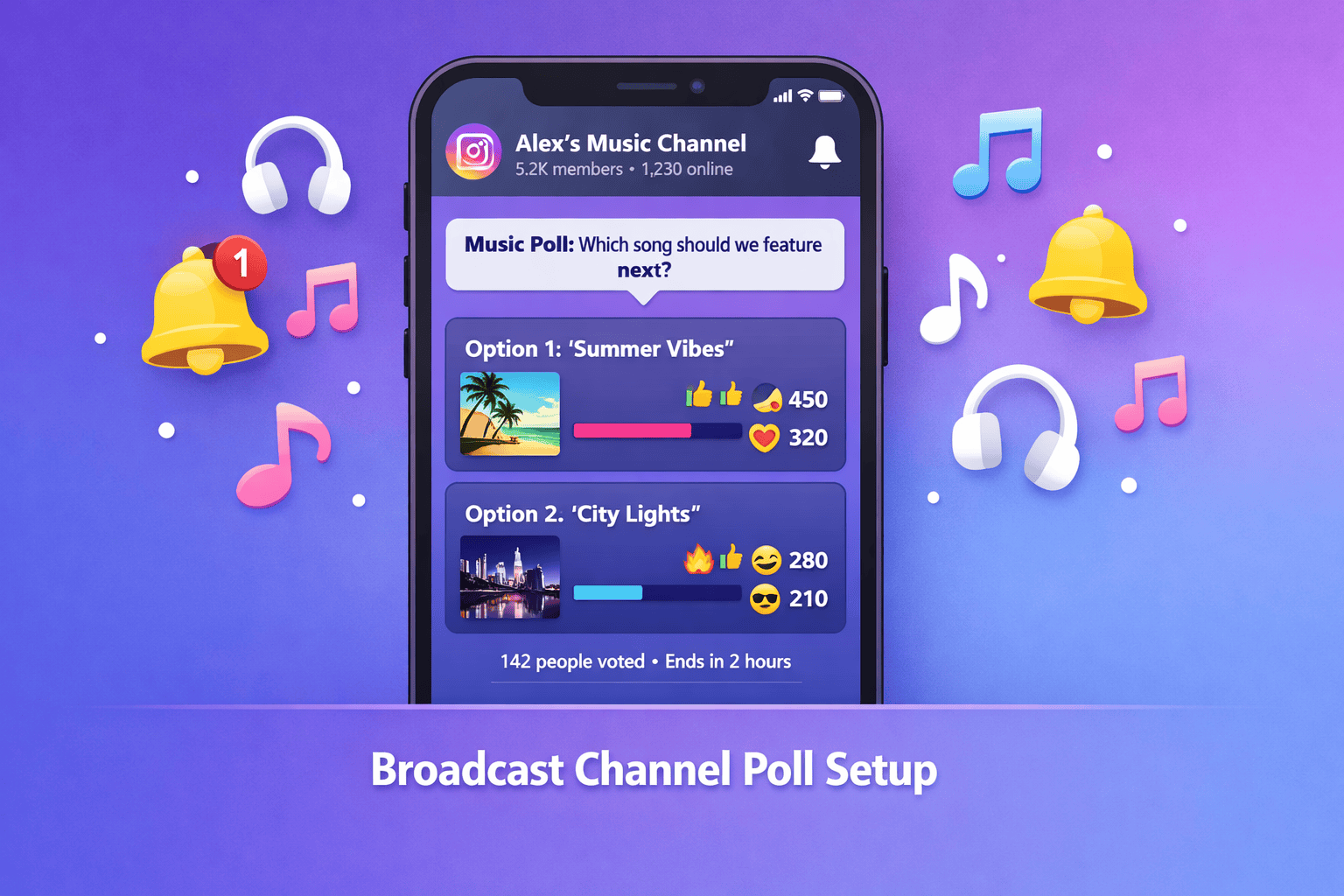 Instagram Broadcast Channels for Gamified Music Polling Guide